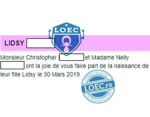 Le Prénom du jour est ...